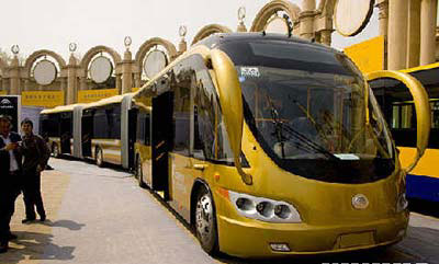 25-meter-long bus in Beijing