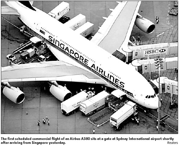 Biggest airline jet ever made takes to skies - Chinadaily.com.cn