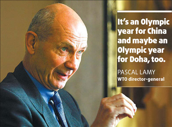 Lamy eyes success in trade talks - Chinadaily.com.cn