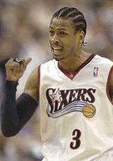 Iverson leads 76ers into Finals