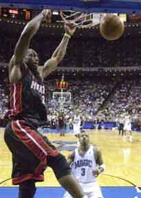 Heat beat Magic a second straight day