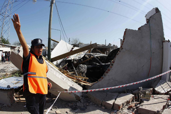 Explosion in Argentina|World|chinadaily.com.cn