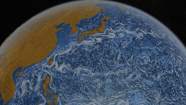 NASA visualises global surface currents|World|chinadaily.com.cn