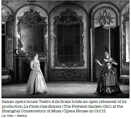 Italian opera house presents Mozart's works - Chinadaily.com.cn
