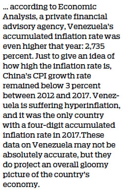 Venezuela crisis highlights welfare trap - Chinadaily.com.cn