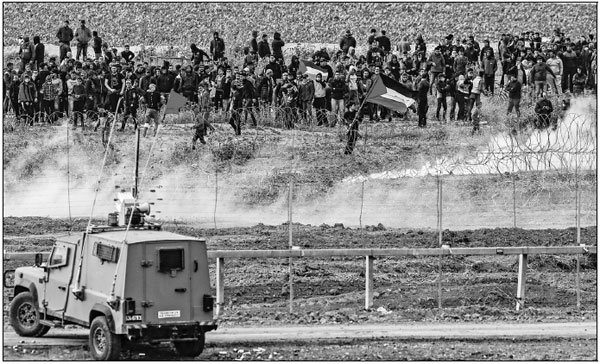 Rockets from Gaza hit Israel as 4 die at border protest - Chinadaily.com.cn