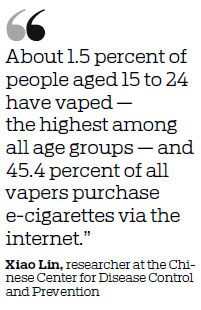 Online shops to take e-cigarettes off shelves - Chinadaily.com.cn