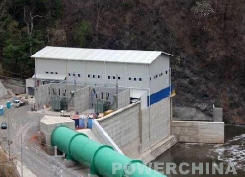 Costa Rican Chucas Hydropower Station integrated with power grid