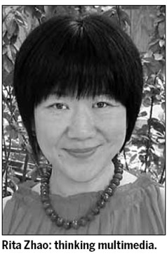 Catching up with Rita Zhao's new art|Sunday Travel|chinadaily.com.cn