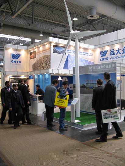 Yuanda motor present at Hannover MESSE